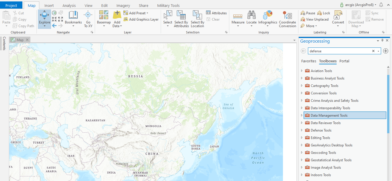 Solved Arcgis Pro Defence Mapping Product Is Not Working Esri Community